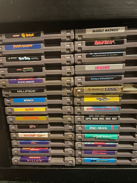 Original Nintendo Nes System Console Bundle W Games Etsy