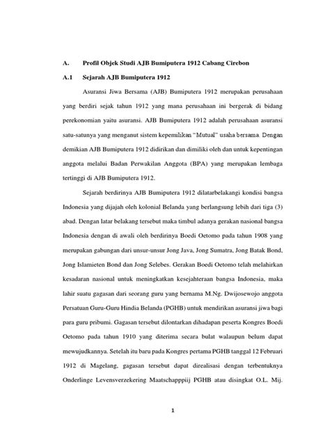 Contoh Laporan Spa Pdf