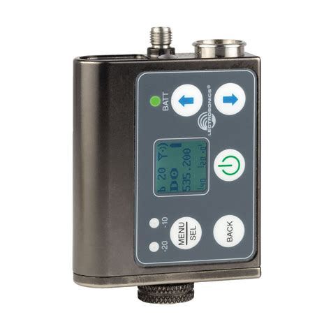 LECTROSONICS SMWB SERIES INSTRUCTION MANUAL Pdf Download ManualsLib