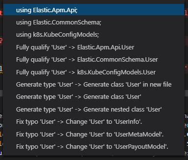 Generating More Than Import Suggestions Issue Dotnet Vscode Csharp Github
