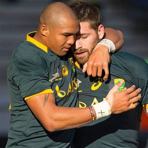 Cornal Hendricks Best Buddy Springboks Wing Left Fans In Tears