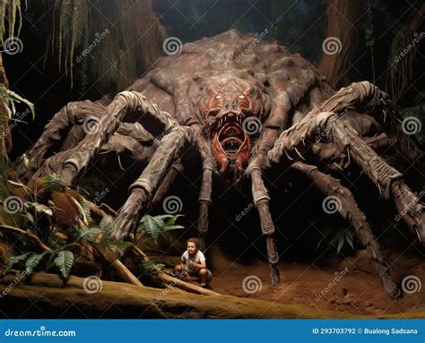 Goliath Bird Eating Spider Stock Illustration Illustration Of Eater