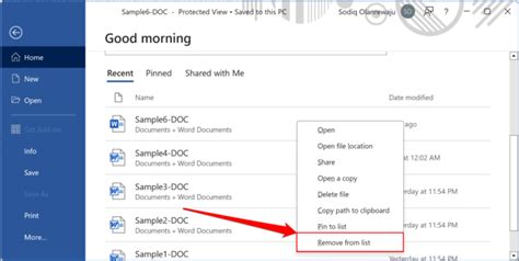 How To Delete A Microsoft Word Document Or File