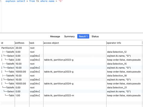 Multi Column Range Columns Partitioning Prune Looks Strange · Issue 42216 · Pingcaptidb · Github