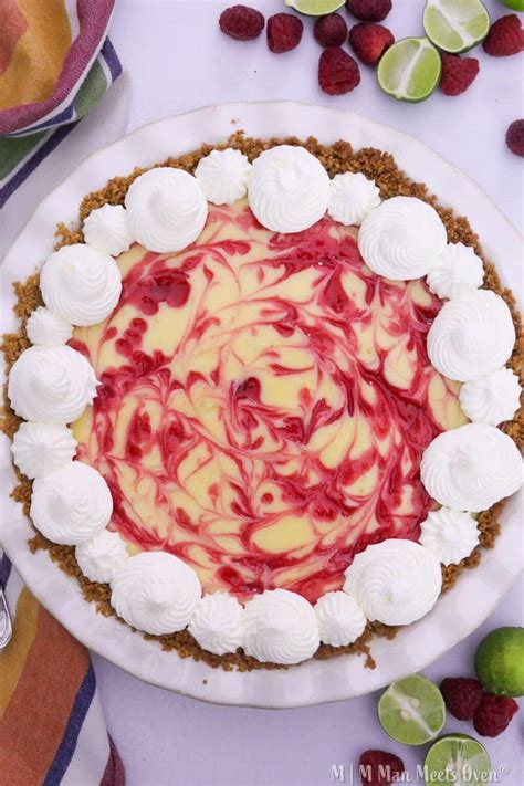 Raspberry Key Lime Pie Man Meets Oven Raspberry Key Lime Pie Man Meets Oven