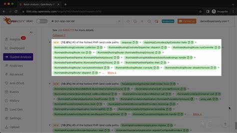 Php Laravel アプリケーションにおける Cpu 時間の消費状況を確認（openresty Xray を使用） Openresty