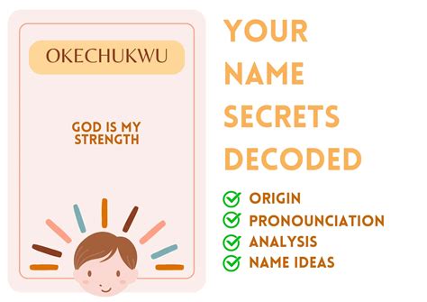 Okechukwu Igbo Boy Name Meaning And Pronunciation