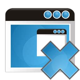 Close Remove Window Icon