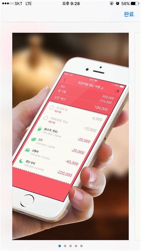 소규모 예산별 지출 관리앱 한시적무료 Ios포럼 딜바다닷컴