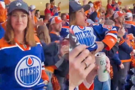 Hockey fan who flashed boobs makes major move amid newfound fame | Marca