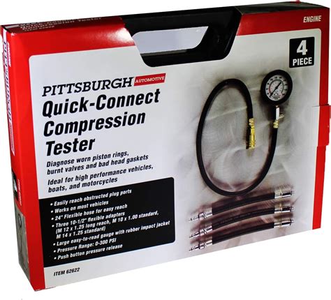 Amazon Com Pittsburgh Automotive Quick Connect Compression Tester Automotive Diagnostic Tool