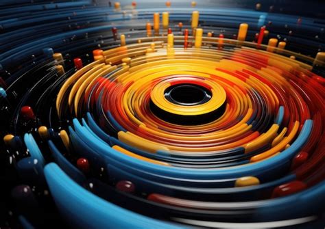 premium ai image an abstract representation of aidriven content curation for inbound marketing