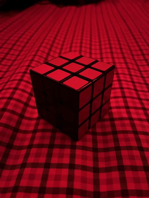 I Tried To Solve The 3x3 With Only Red Lights On Rcubers