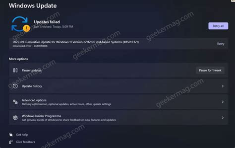 Fix Windows 11 Kb5017321 22h2 Fails With 0x800f0806