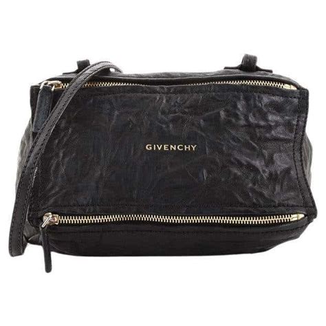 Givenchy Pandora Box Mini Textured Leather Shoulder Bag At 1stdibs