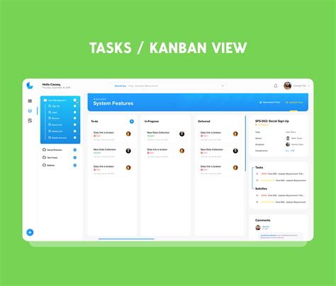Project Management Dashboard Ui Selective Screens On Behance
