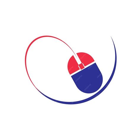 Premium Vector Computer Mouse Logo Design Fast Cursor Logo Designs