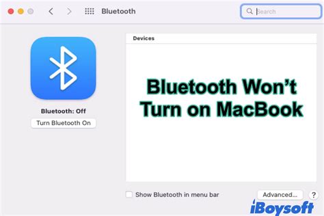 [solved] bluetooth won t turn on on macbook monterey big sur