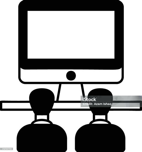 Two Persons Looking And Code On Monitor Pair Programming Concept Agile