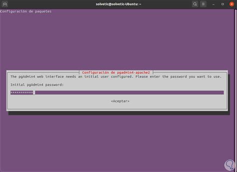 Instalar Postgresql Y Pgadmin4 En Ubuntu 2010 Solvetic