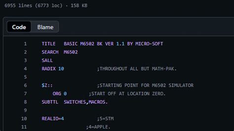 Microsoft Open Sources The Source Code For Bill Gates 48 Year Old