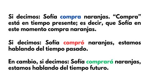 Qué Es El Verbo La Profe Mónica