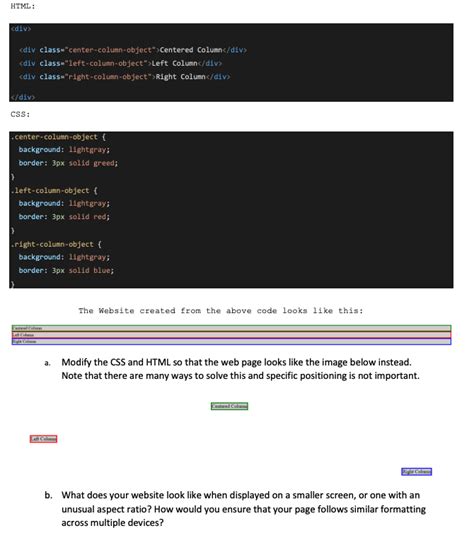 Solved The Following Questions Revolve Around Using The Html Chegg