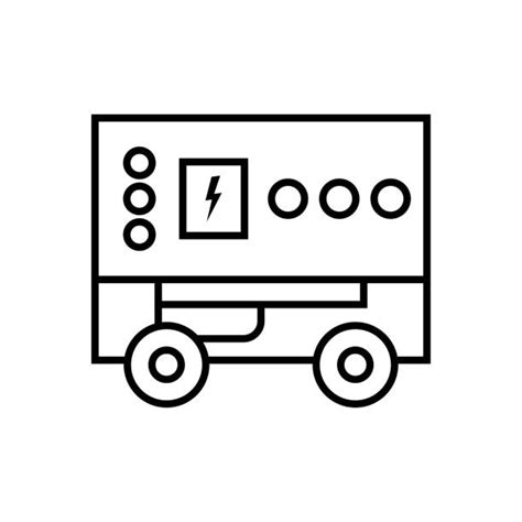 280 Backup Generator Icon Stock Illustrations Royalty Free Vector