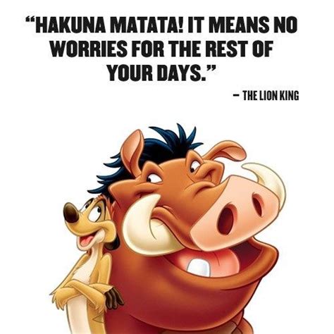 Lion King Timon And Pumbaa Quotes The Most Iconic Lion King Quotes