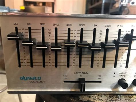 Dynaco Se10 Dual 10 Band Equalizer Reverb