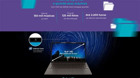 Notebook Positivo Vision Com Processador Intel Core Casas Bahia