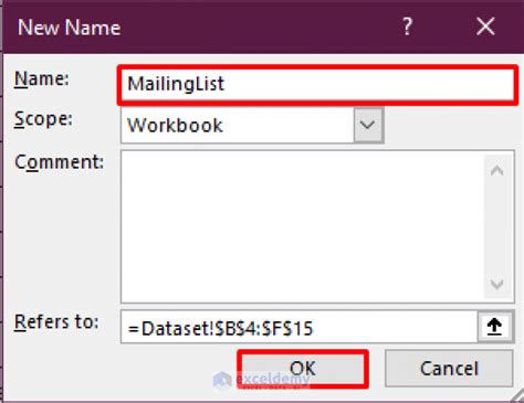 How To Create Mailing Labels In Excel With Easy Steps