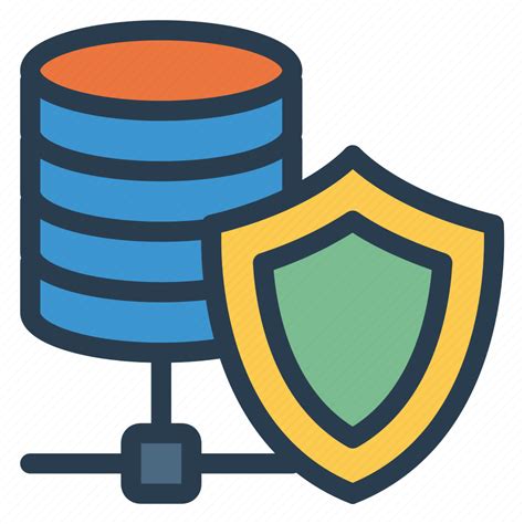 Database Protection Security Shield Icon Download On Iconfinder