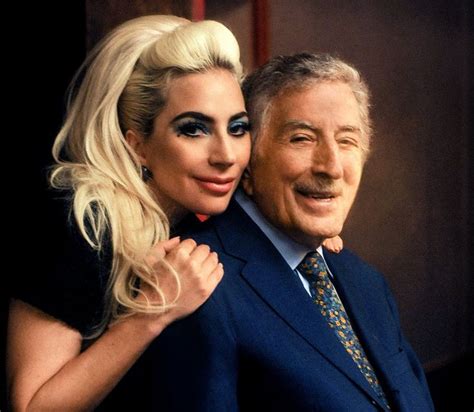 Lady Gaga And Tony Bennett Recording I Get A Kick Out Of You Lady