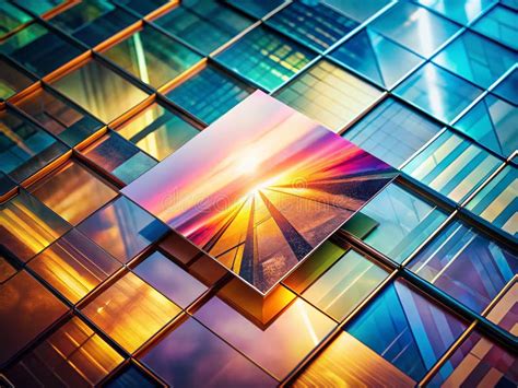 Modern Square Business Card Mockup A Double Exposure Design For A