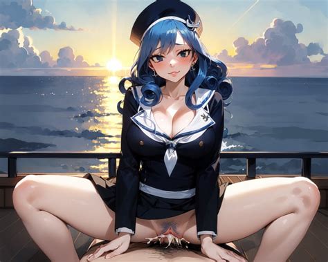 Rule 34 Ai Generated Boat Cleavage Fairy Tail Juvia Lockser Partial