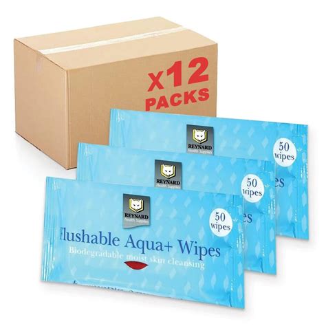 Flushable Wet Wipes From Essential Aids