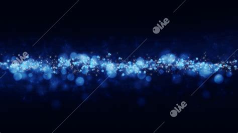 시네마틱 반짝이는 블루 파티클 Mp4 올리브크레아 Olivecrea