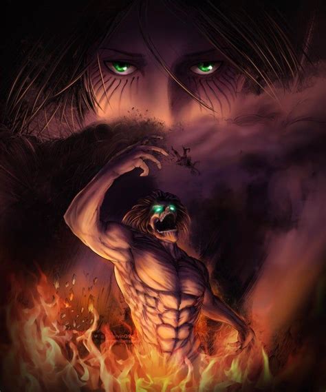 Art And Collectibles Attack On Titan Fanart Anime Artwork Aot Eren Yeager