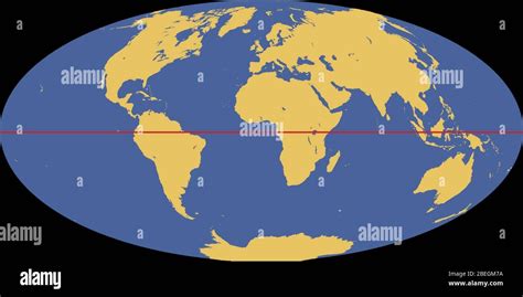 World Map Showing Equator Free Printable Map