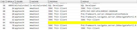 List Sessions Active Connections In Oracle Database Oracle Data