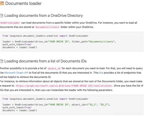 langchain on twitter 🪛 onedriveloader an awesome document loader and
