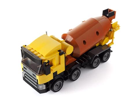 Lego Moc Cement Mixer By Evertvw Rebrickable Build With Lego