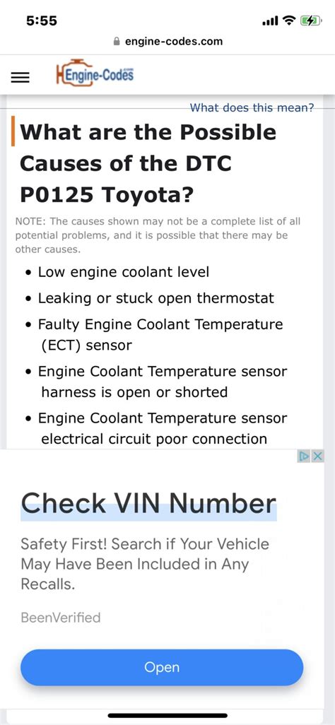 P0125 And Gas Mileage Decrease After Tune Up Tacoma World