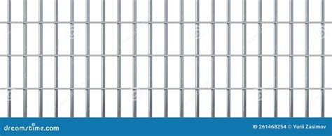 realistic prison metal bars prison fence jail iron jail cage