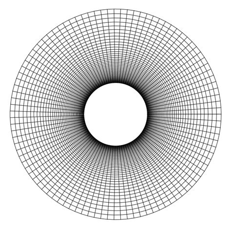 cylindrical mesh preconditioned by a quadtree data structure for the