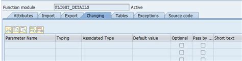 Dynamic Call To Fm With Parameter Table Sapcodes