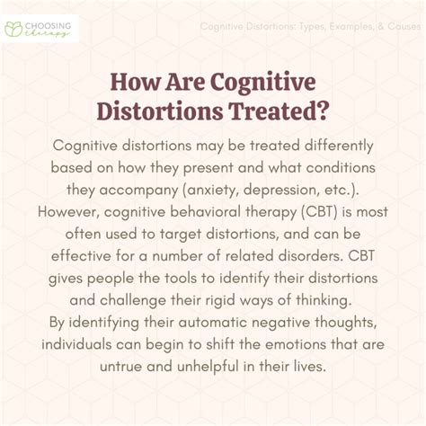 What Are Cognitive Distortions