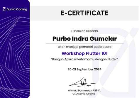 Purbo Indra On Linkedin Flutter Programming Mobiledeveloper Softwareengineer Sharing Webinar