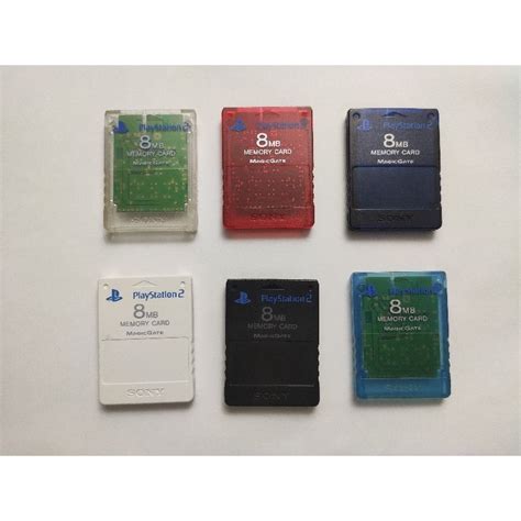 Memory Card เซฟ ps2 แท้ SONY เมม เพลย์สอง มือสอง ญี่ปุ่น | Shopee Thailand